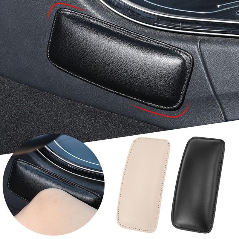 Durable PU Leather Car Armrest Pad Car Interior Elastic Car Knee ...