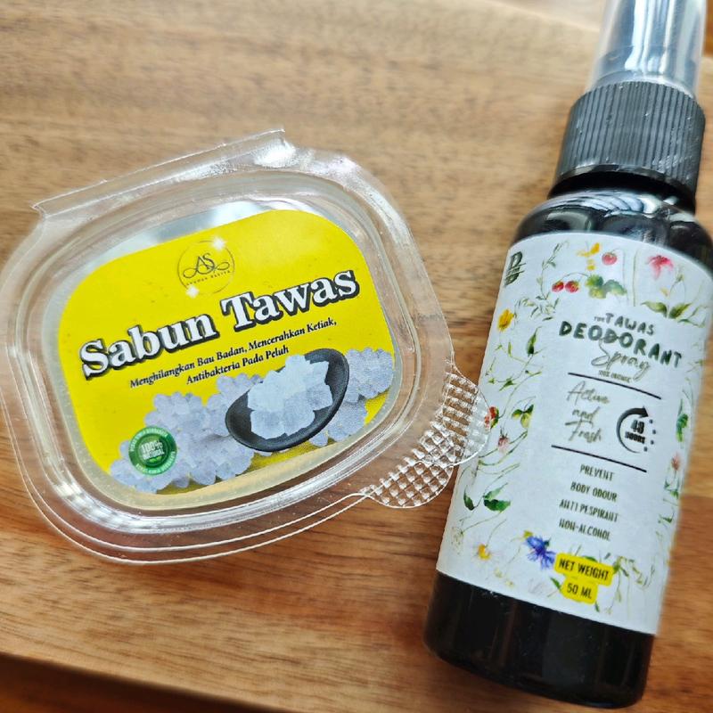 COMBO TAWAS SPRAY +TAWAS SOAP - TikTok Shop Singapore