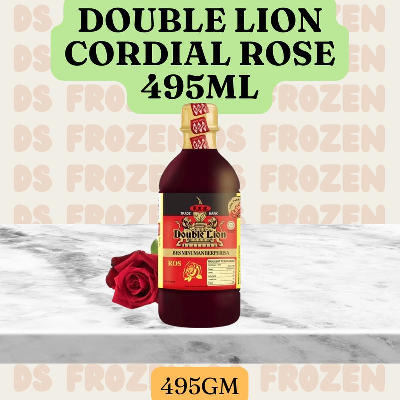 DOUBLE LION CORDIAL ROSE 495ML - TikTok Shop Singapore