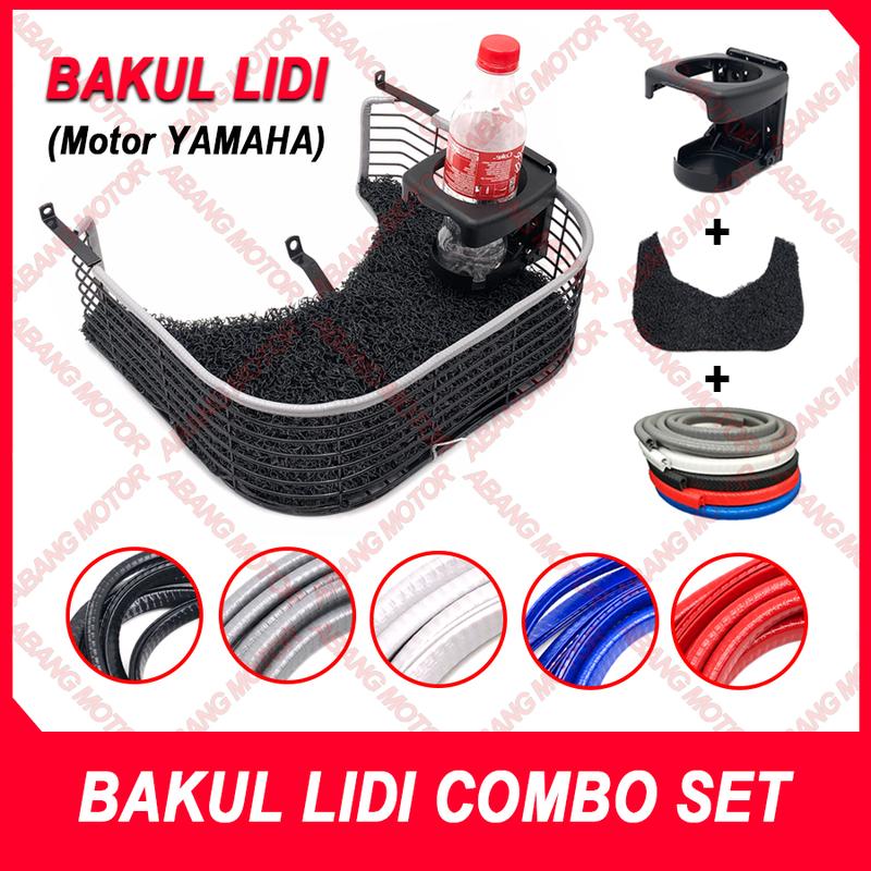 (Besi Lidi) Combo Basket Motor Bakul Raga Bakul Motorsikal Motorcycle ...