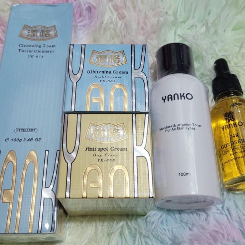 Yanko Skincare 5in1 Lengkap Original - Sabun, Toner, Serum, Day ...
