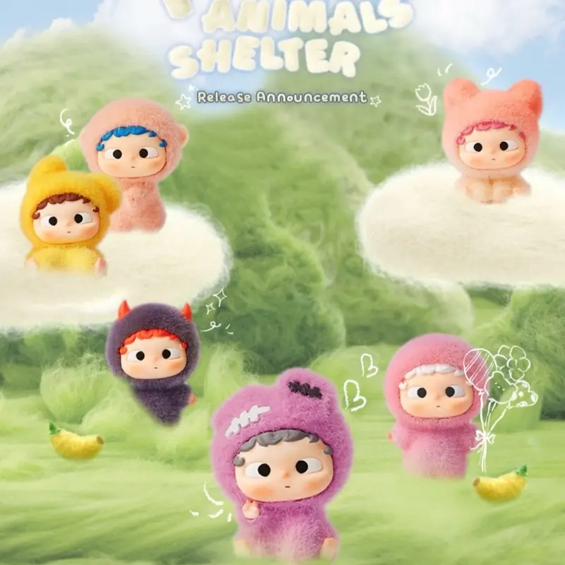 Ozai Furry Animal Shelter Bean Blind Box - TikTok Shop Singapore