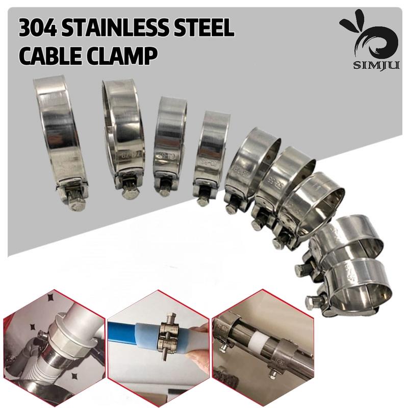 304 Stainless Steel Clamp Paip Klip Paip (Pipe Clamp Hose Clip - TikTok ...