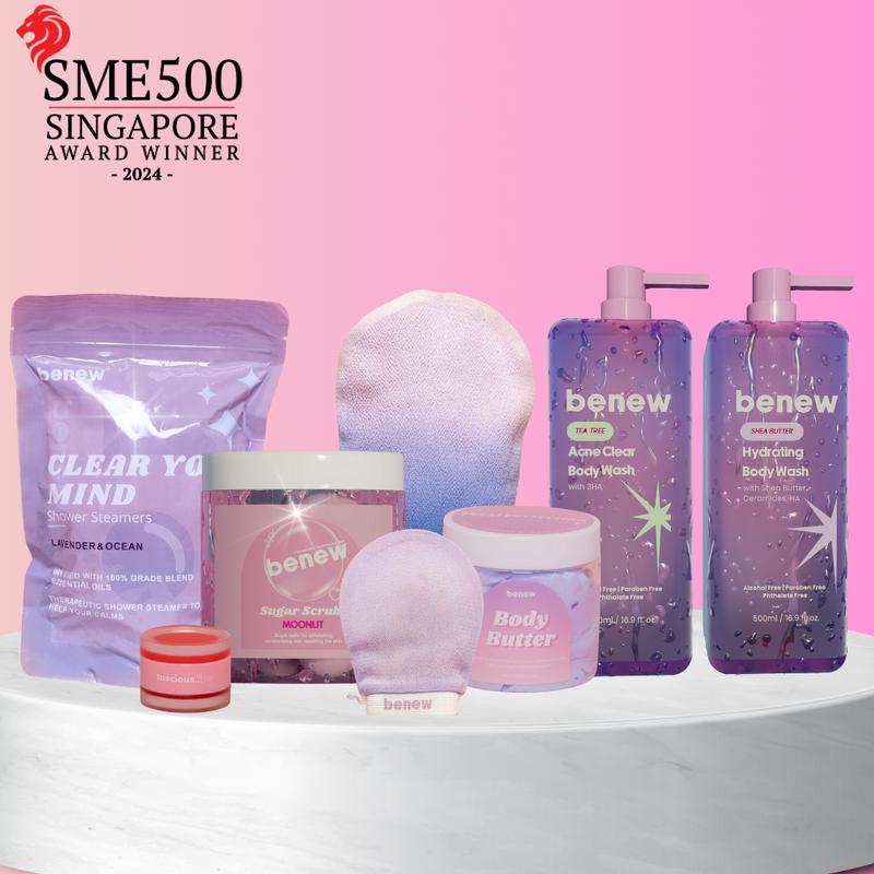 BENEW Full Body Care Package [8 Items] - Skin Repair and Glo - TikTok ...