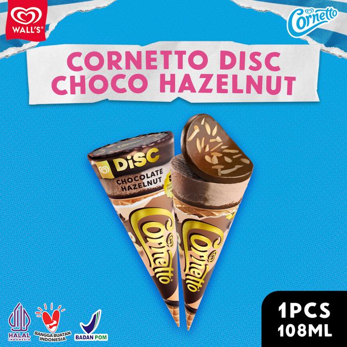 Promo Cornetto Disc Choco Hazelnut 108ml - Wall's Es Krim / Ice Cream ...