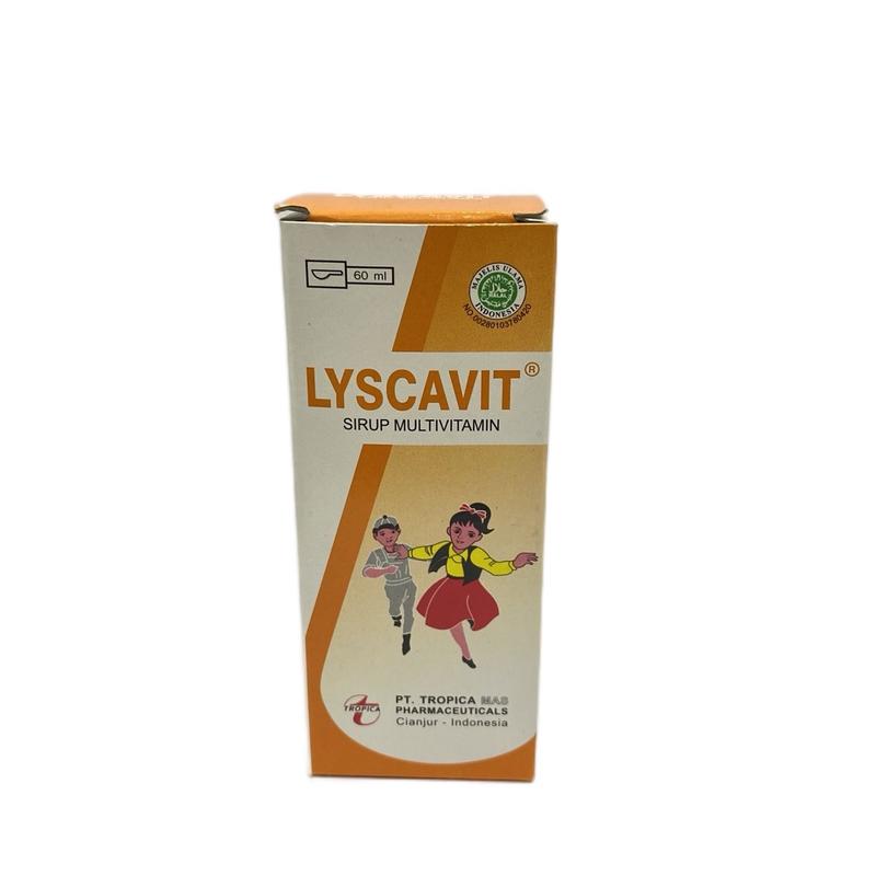 Lyscavit Sirup 60 ml/Sirup Multivitamin Anak - Shop | Tokopedia