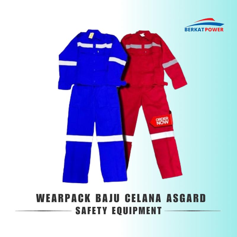 Baju Kerja Wearpack Merk Asgard Baju Celana Setelan Biru dan - Shop ...