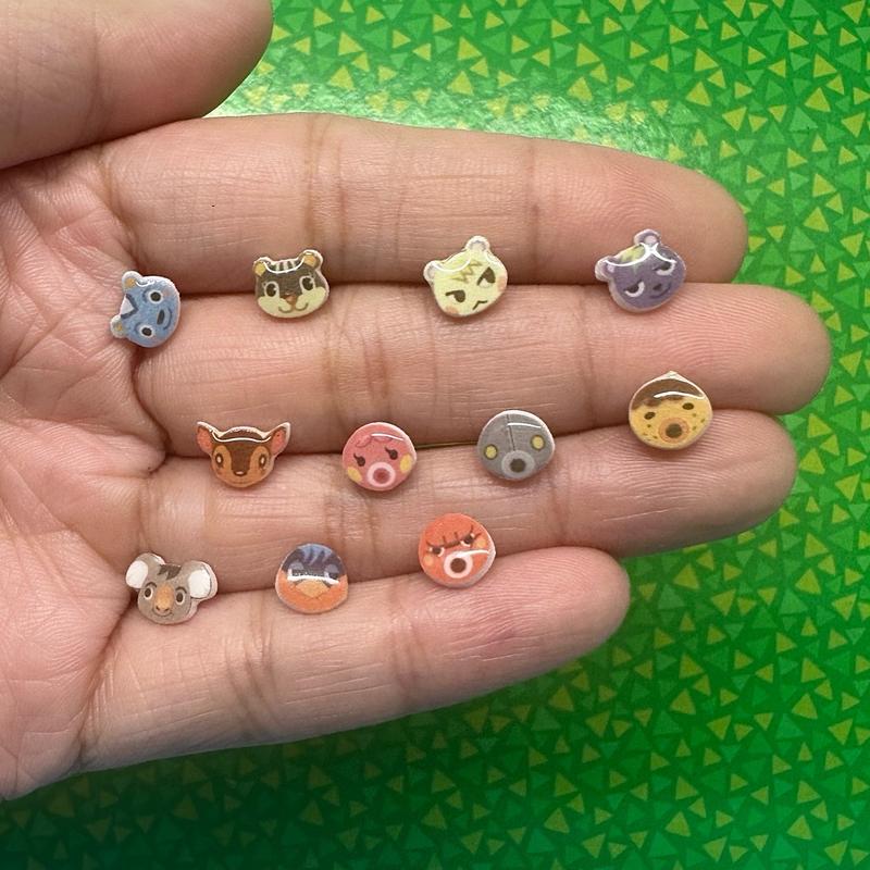 ACNH Octopus - Squirrel - Koala Tiny Ear Studs | Surgical Steel ...