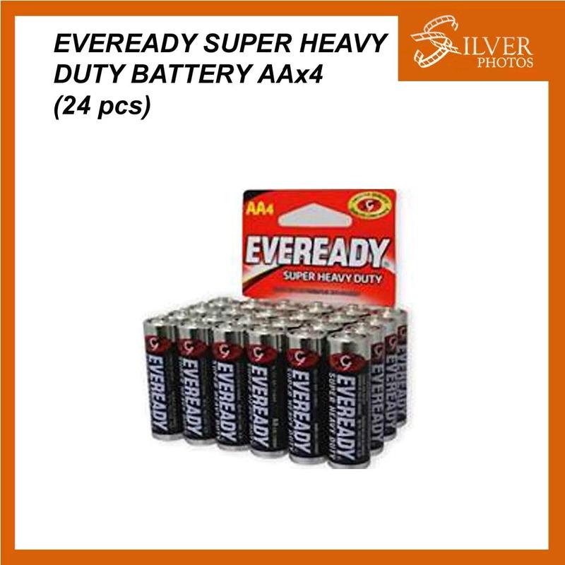 6pks(24pcs) Eveready AA×4 Super Heavy Duty Battery - TikTok Shop Singapore