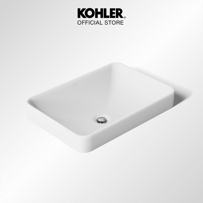 Promo KOHLER Forefront Wastafel Vessel Lavatory without Deck Putih ...