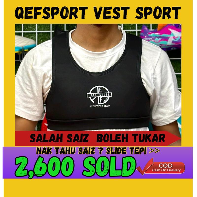VEST COMPRESSION / VEST SPORT QEFSPORT Breathable Comfortable - TikTok ...