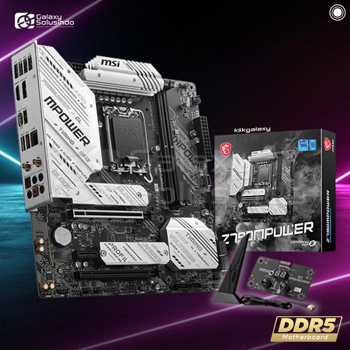 Promo MSI Z790M POWER WIFI DDR5 - Z790MPOWER LGA1700 Raptor Lake ...