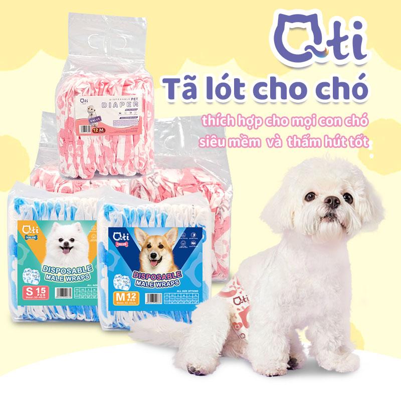 tã vệ sinh Qti,Tã lót cho chó, thích hợp cho cả chó đực và chó - TikTok ...
