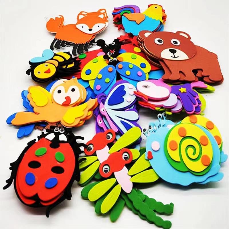 JoyWorld Stiker Dinding Busa EVA 3D Bunga Ruang Kelas Taman Kanak-kanak - Shop | Tokopedia