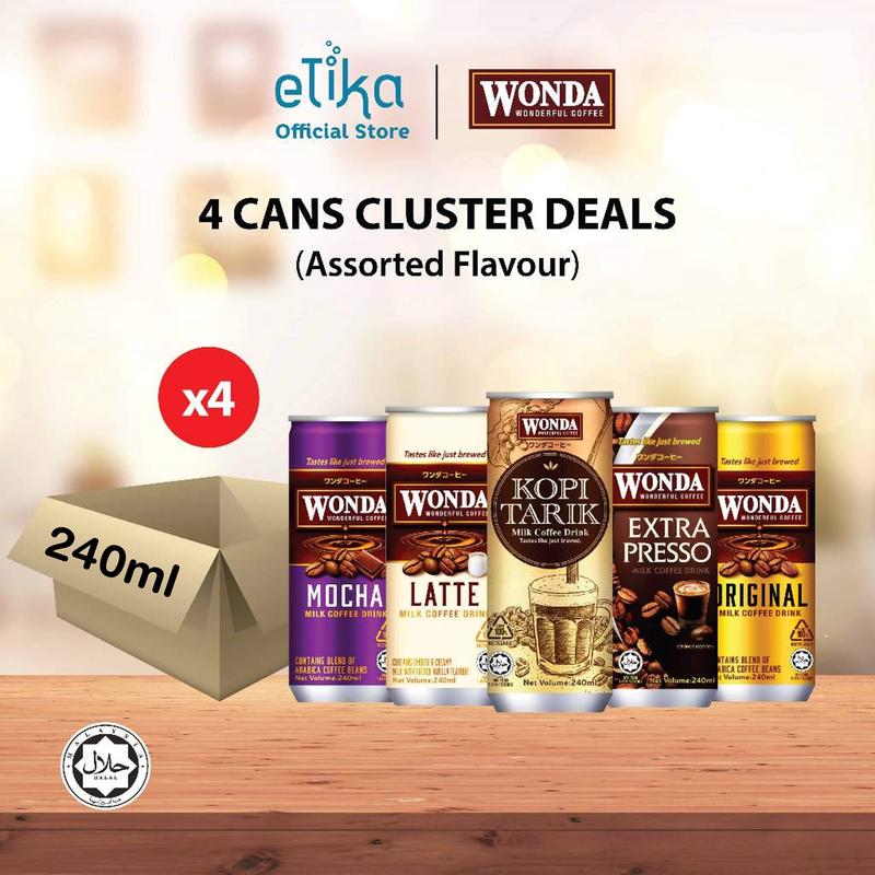 Wonda Coffee Latte/Coffee Mocha/Extra Presso/Kopi Tarik/Original ...