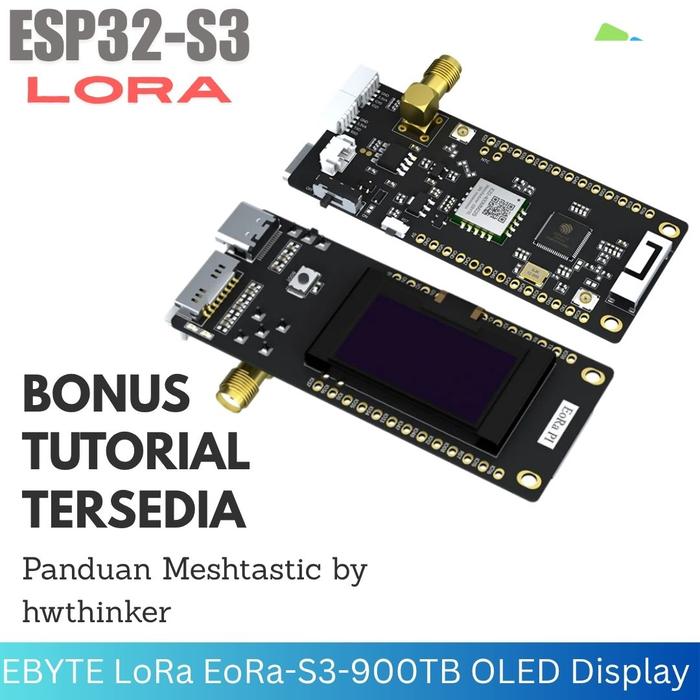 Jual EBYTE Modul Lora EoRa PI EoRa-S3-900TB 915MHz 850MHz~930MHz ESP32 ...