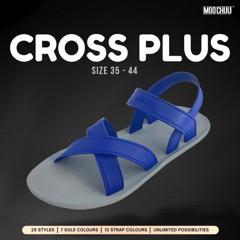 SANDAL MOOCHUU CROSS PLUS (MC06) FOR ADULT & UNISEX - TikTok Shop Malaysia