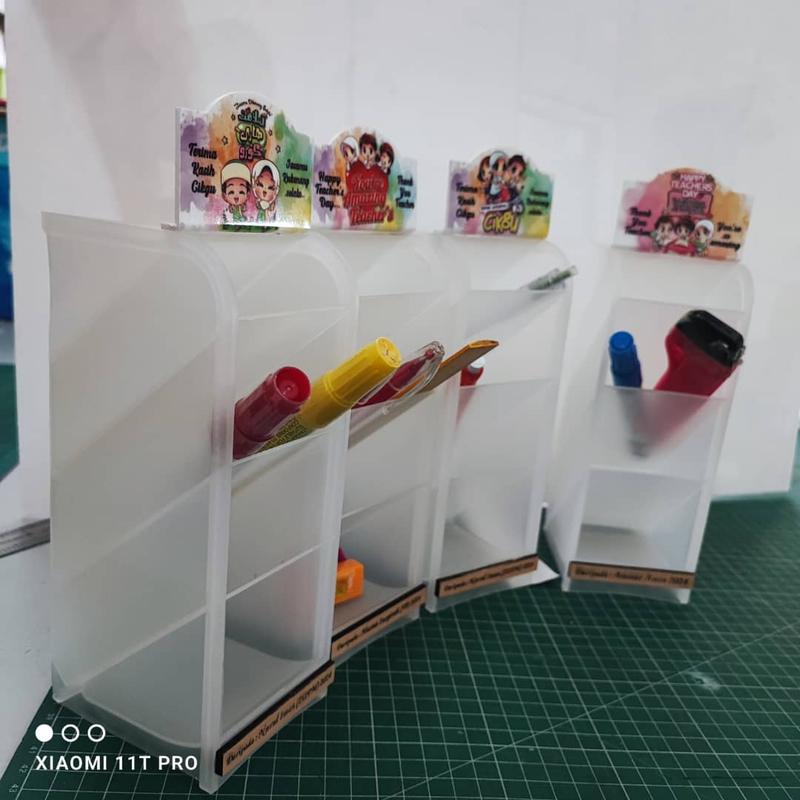 HADIAH HARI GURU BEKAS PEN HAPPY PEN MERAH PEN MARKER PENCIL - TikTok ...
