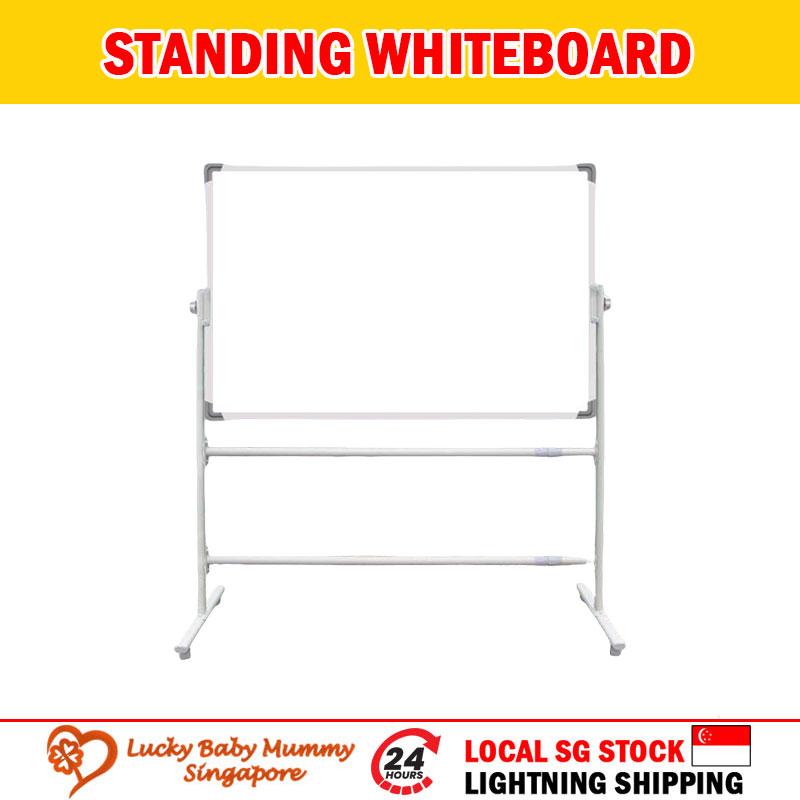 Standing/ Hanging Magnetic Movable Whiteboard Double-sided Display ...