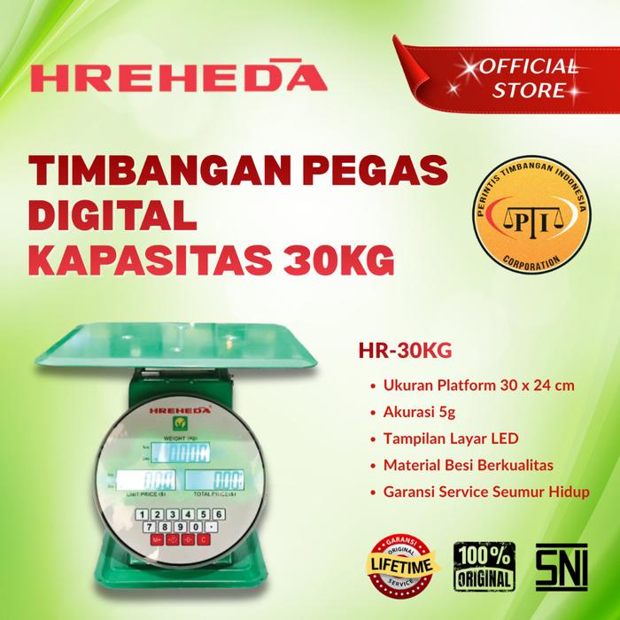Jual HREHEDA Spring Scale 30kg 60kg 150kg 200kg | Timbangan Digital ...