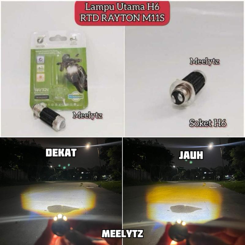 RTD RAYTON M11S - Lampu Utama H6 LED - Shop | Tokopedia