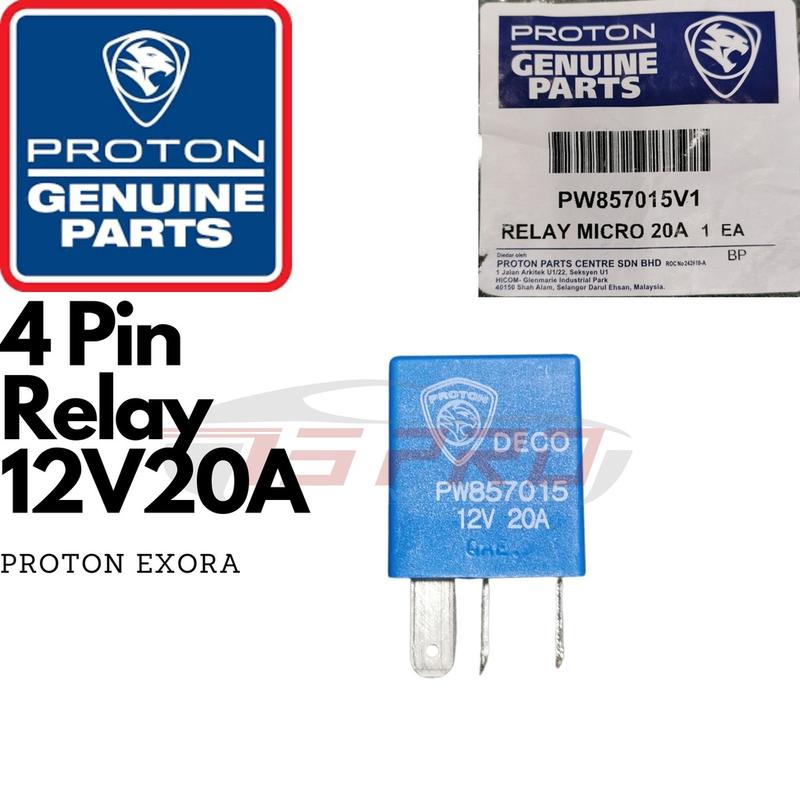 PW857015 PW857015V1 [1biji] Proton Exora Genuine Blue Biru Relay ...