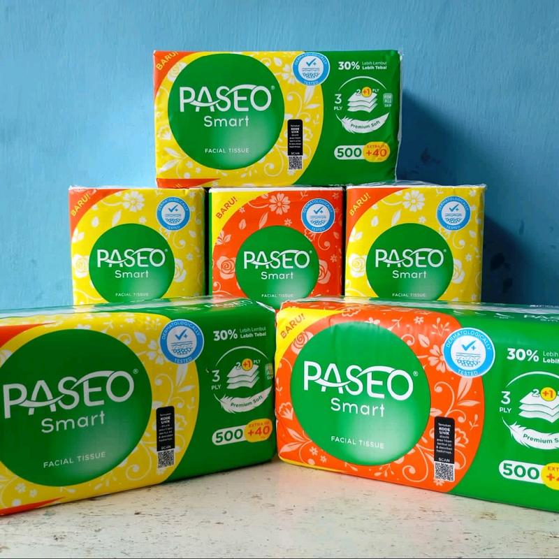 Paseo Smart Tisu Paseo Smart 500+40 Lembar - Teknologi Canggih & Bahan ...