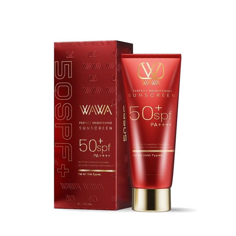 wawa sunscreen spf 50 wawa cosmestics - TikTok Shop Malaysia