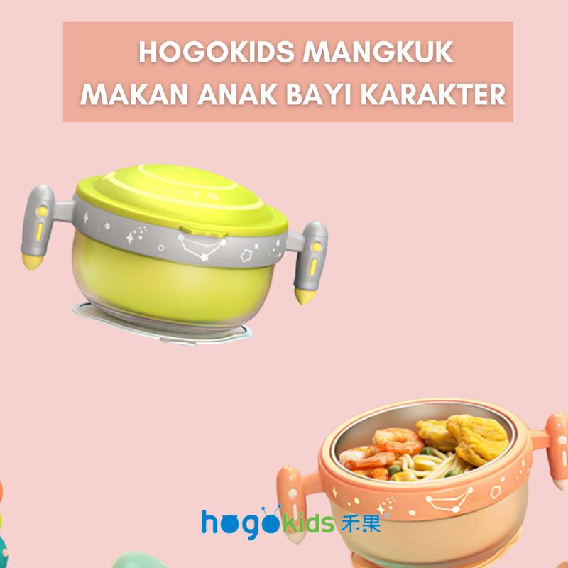 Hogokids Mangkuk Makan Anak Bayi Karakter Love Anti Tumpah dan - Shop | Tokopedia