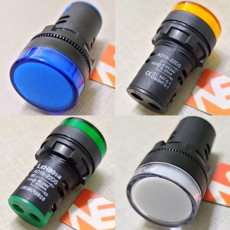 Pilot Lamp 22mm LED Indicator Electronic Component - TikTok Shop Malaysia
