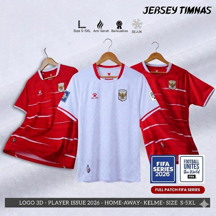 Promo PREMIUM Jersey Timnas Indonesia Terbaru 2026 Home Away Grade Ori ...
