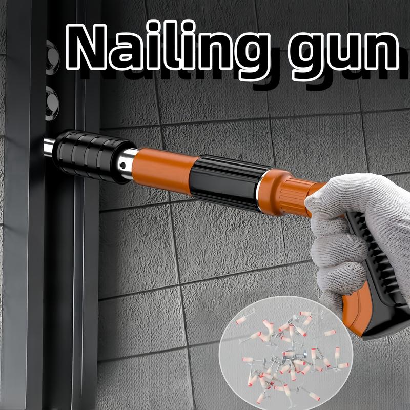 (Free 50 Nail) Mini Cannon Nail Gun One Piece Nail Suspended - TikTok ...