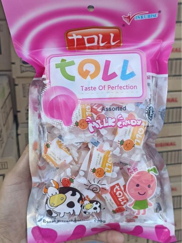 3 bungkus Permen susu Toll DAPAT 3 BUNGKUS YAA Candy Food - Shop ...