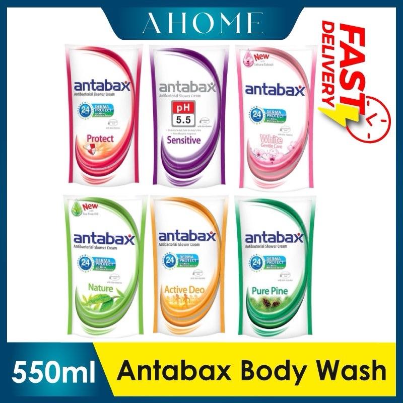 Antabax Body Wash (Protect/Gentle Care/Sensitive/Nature/Active - TikTok ...