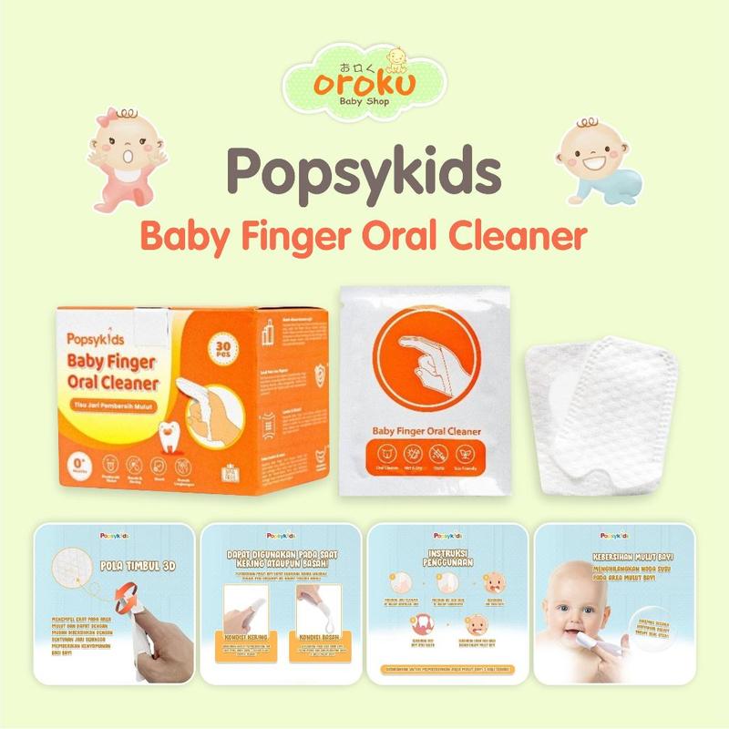 POPSYKIDS BABY FINGER ORAL CLEANER / KASA PEMBERSIH MULUT BAYI / LIDAH ...