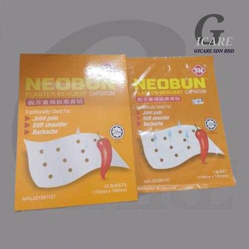 NEOBUN CAPSICUM PLASTER 24'S - TikTok Shop Malaysia