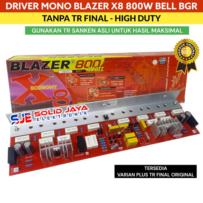 Jual KIT DRIVER POWER BLAZER X8 800W MONO ECONOMY TANPA TR FINAL KIT ...