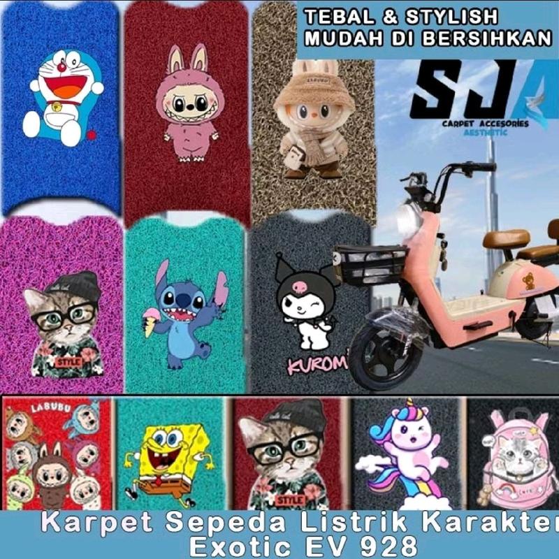 Karpet Mie KARAKTER Selis Exotic EV 928 Sepeda Motor Listrik - Shop ...