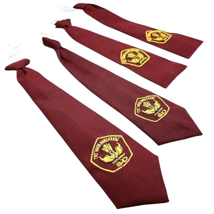 Promo Dasi SD Dasi Sekolah SD Logo Bordir & Sablon - 10pcs Putra Bordir ...