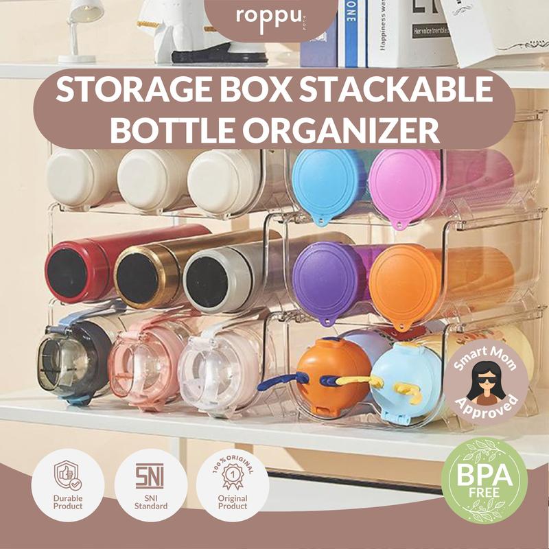 Roppu Stackable Bottle Organizer Rak Botol - Shop | Tokopedia