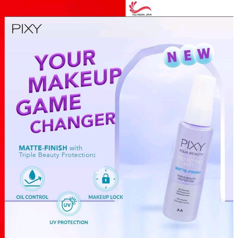 Pixy Aqua Beauty Protecting Mist Matte Finish 60ml Face Mist Setting ...