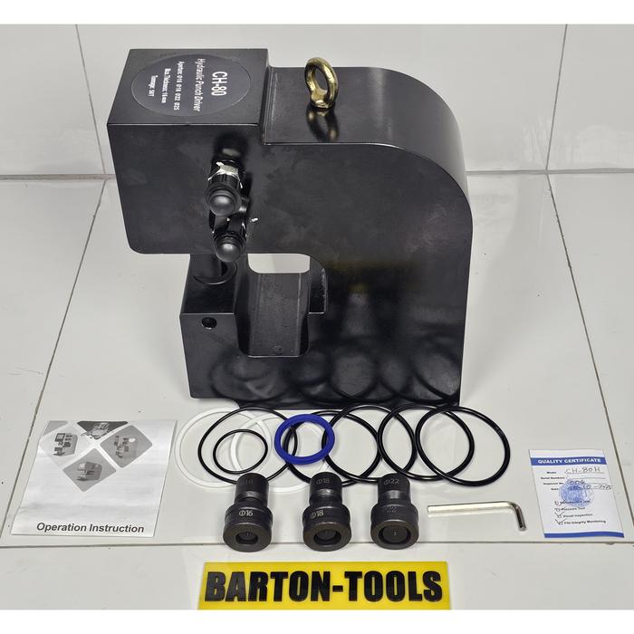 Jual 16mm Hydraulic Steel Punch for H Beam CH-80H BARTON Alat Hole ...