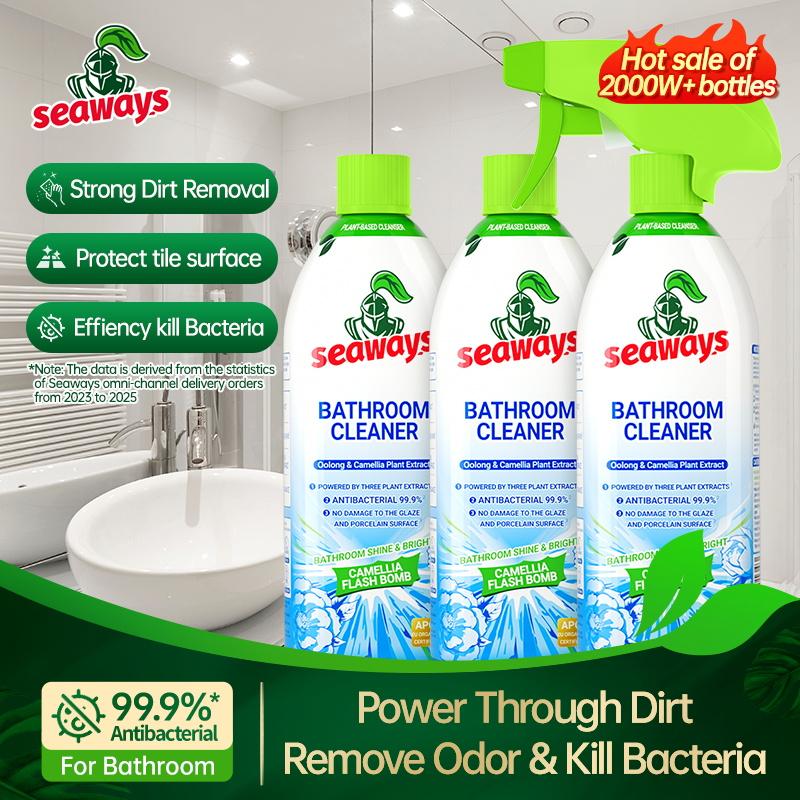 Seaways Bathroom Spray Cleaner (500g) Toliet Bowl Cleaner Cement ...
