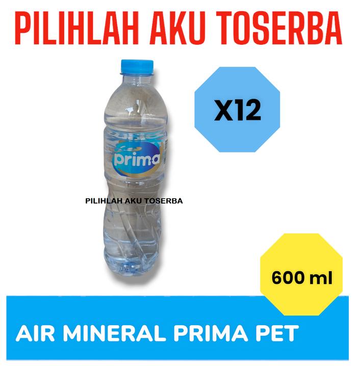 Jual Air Mineral Prima Prim-A Botol Pet 600 ml - ( HARGA 12 BOTOL ...