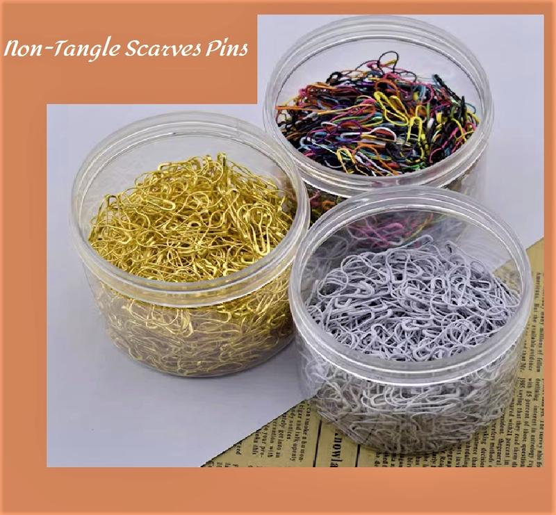 BROOCH PINS HIDDEN HEAD SCARVE SAFETY PINS - TikTok Shop Singapore