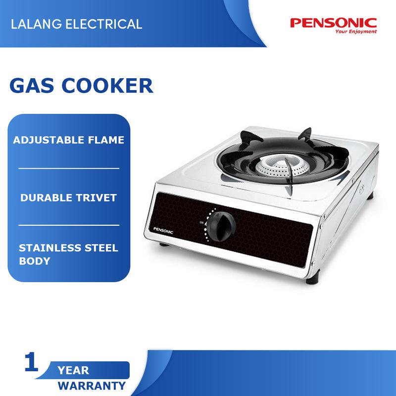 Pensonic Dapur Gas Tunggal Single Burner Gas Cooker Stainless Steel PGC ...