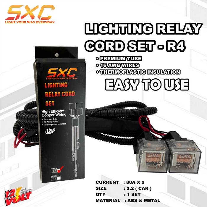 Jual ORIGINAL PREMIUM KABEL RELAY SET LAMPU TEMBAK LED LASER 2 WARNA 2 ...