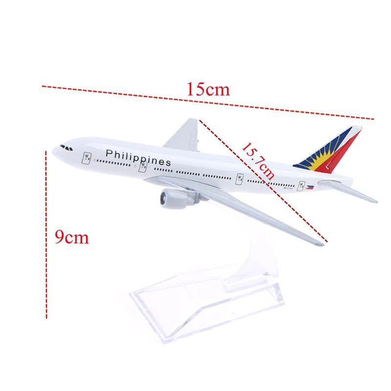 15-16cm Pesawat Diecast Metal AIRCRAFT MODEL ORIGINAL A380 B747 B777 ...