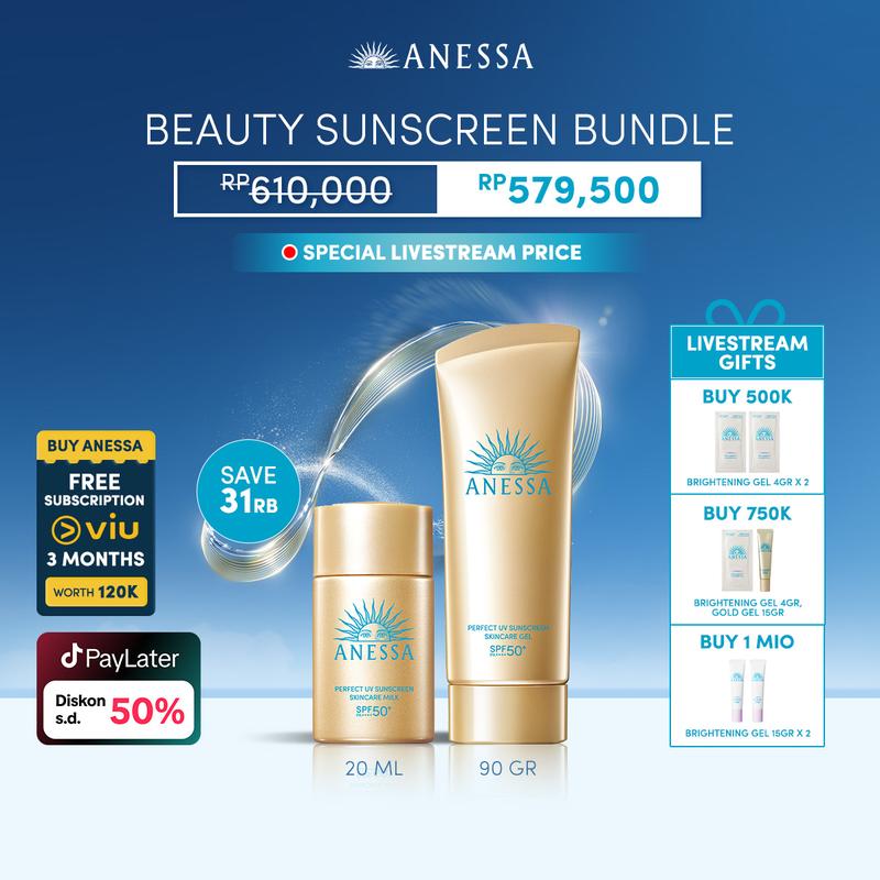 Anessa - Beauty Sunscreen Bundle - Shop | Tokopedia