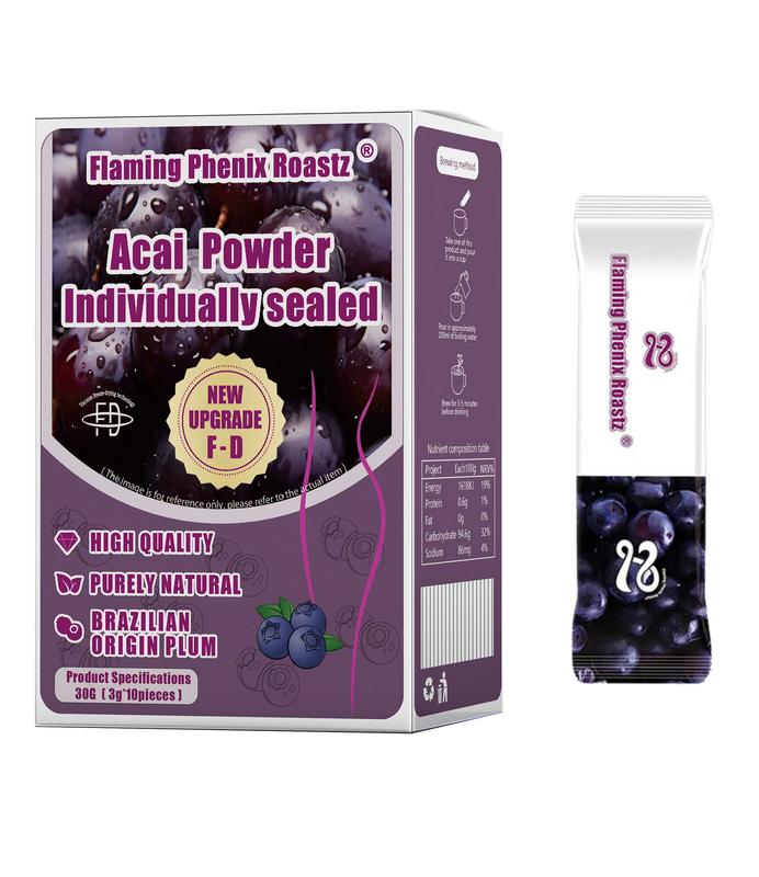 Flaming Phoenix Roastz Serbuk Berry Acai 10 Bungkus 30g - Makanan ...